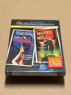 MGM Midnight Movies Horror Movie Set 'Deranged & Motel Hell' Sealed Out ...