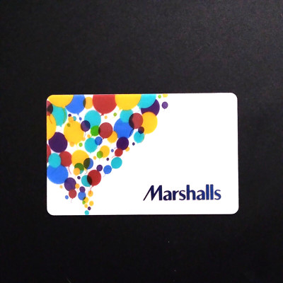 Marshalls Balloon Party NEW COLLECTIBLE GIFT CARD $0 #6001 | eBay