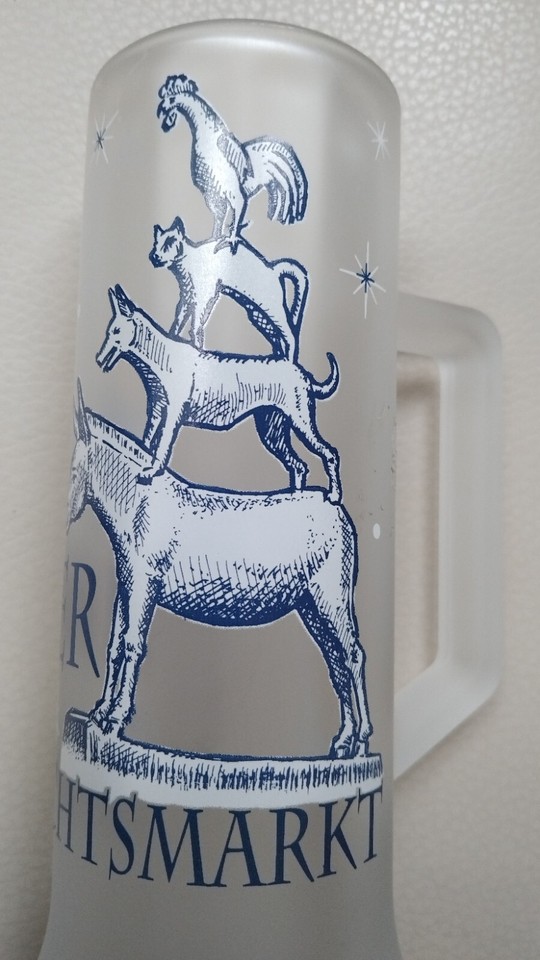 Bremer Wwihnachtsmarkt. Frosted 0.2L Beer Glass | eBay UK