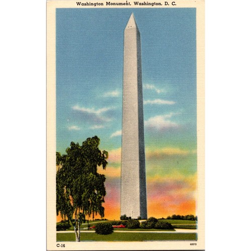 Washington Monument Washington DC Vintage Postcard SPF30-1 | eBay