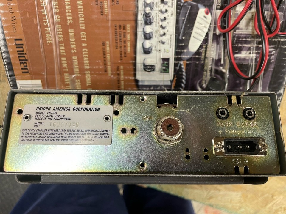 BRAND NEW Uniden PC78XL CB Radio VINTAGE!!! NOS in the factory box | eBay