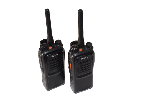 Hytera PD 705 2 Way Radio x2 UHF Digital Radio 16 Channel PD705 Walkie ...