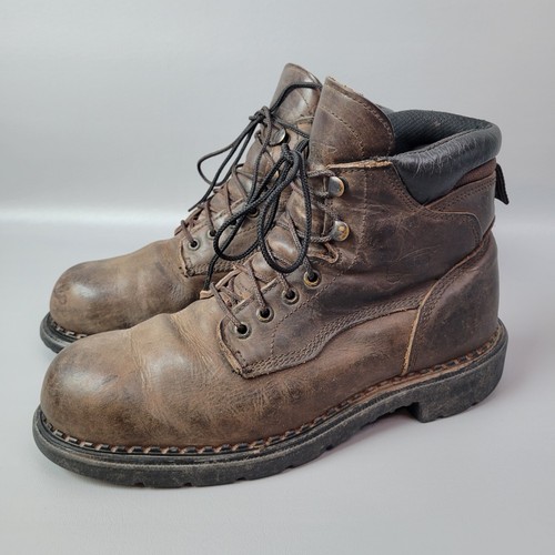 Red Wing Dynaforce 1206 Men Size 9 D Boots Insulated EH Leather Soft ...