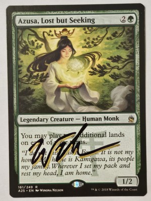 AZUSA, LOST BUT SEEKING Winona Nelson ARTIST SIGNED Autograph MTG M25 ...