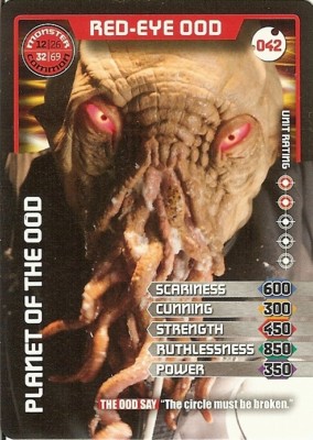 DR WHO MONSTER INVASION TEST SET 042 RED-EYE OOD | eBay