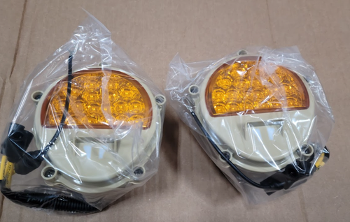 NEW LED HMMWV TURN SIGNAL LIGHT AMBER SET M998 HUMVEE M35 5 Ton 2.5 Ton ...