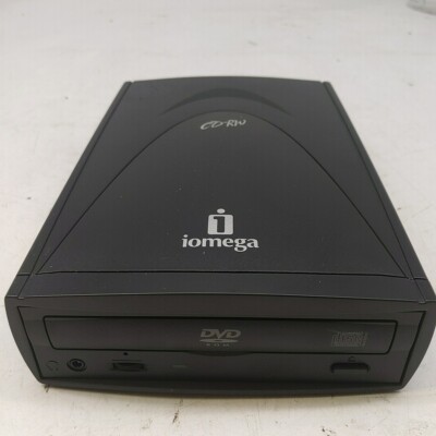 Iomega CD/RW DVD-ROM External Disk Drive-Untested | eBay