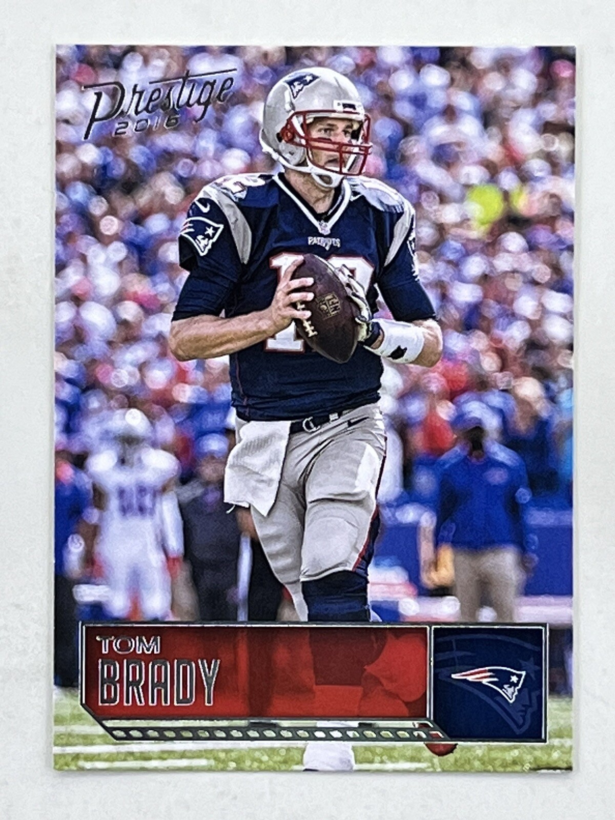 Tom Brady 2016 Panini Prestige #116 Sports NFL Patriots QB Trading Card ...
