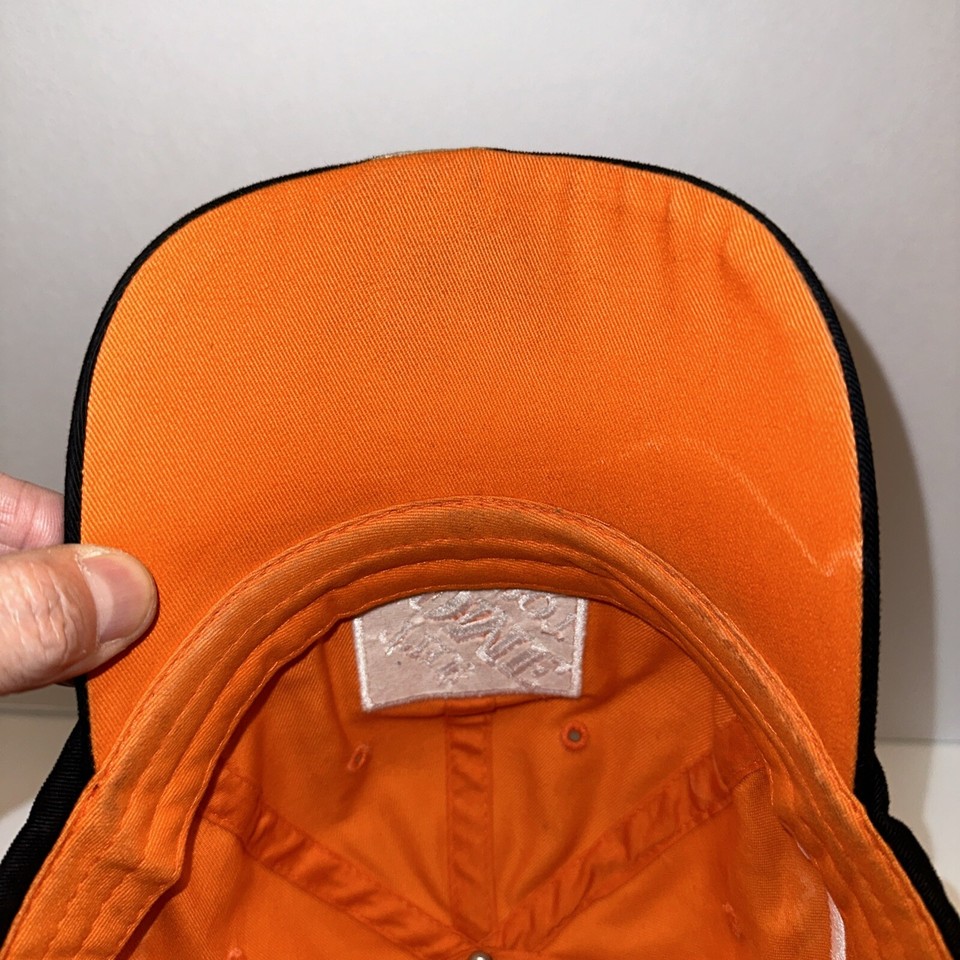 The Home Depot Logo White on Orange Hat Ccap Tony Stewart 20 Accented ...