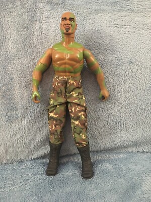 Vintage 1992 Hasbro 12” GI Joe Action Figure Scar Face Camo Painted ...
