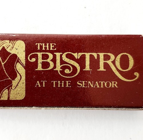 The Bistro Senator Inn Restaurant Hotel Matches Box Augusta Maine ...