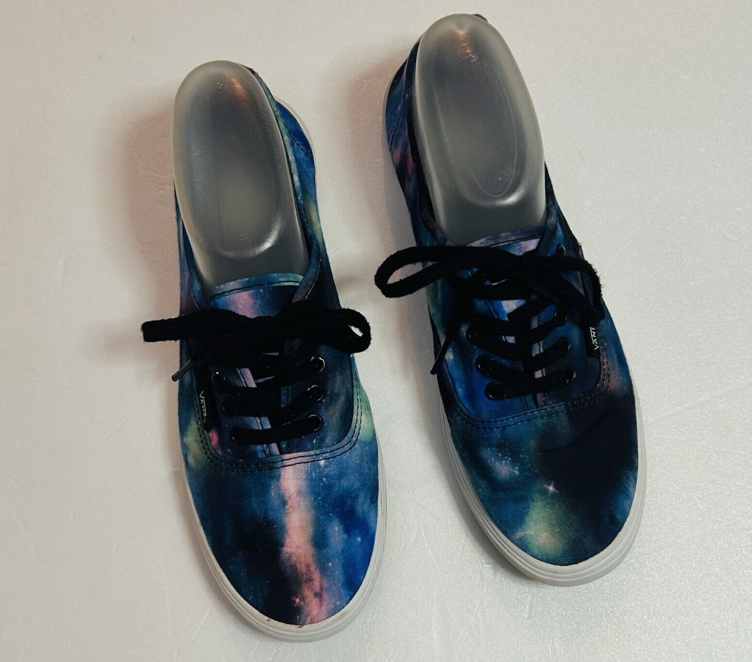 Vans Cosmic Galaxy Lace Up Unisex Space Print Flat Sneakers Shoes Wm 9 ...