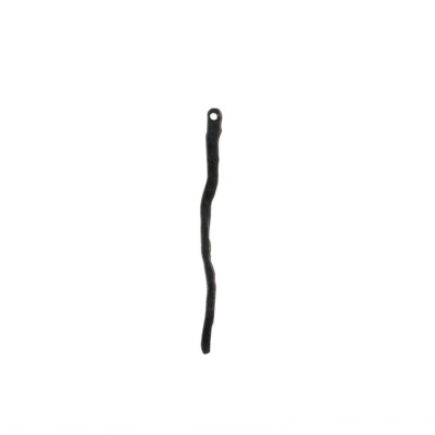 1 Hole Matte Black Wavy Stick Drop MD 50x3mm (10) mtl536B | eBay
