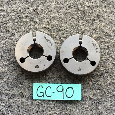 1" 16 UNJ 3A THREAD RING GAGES GO NOGO P.D. = .9594 .9557 | eBay