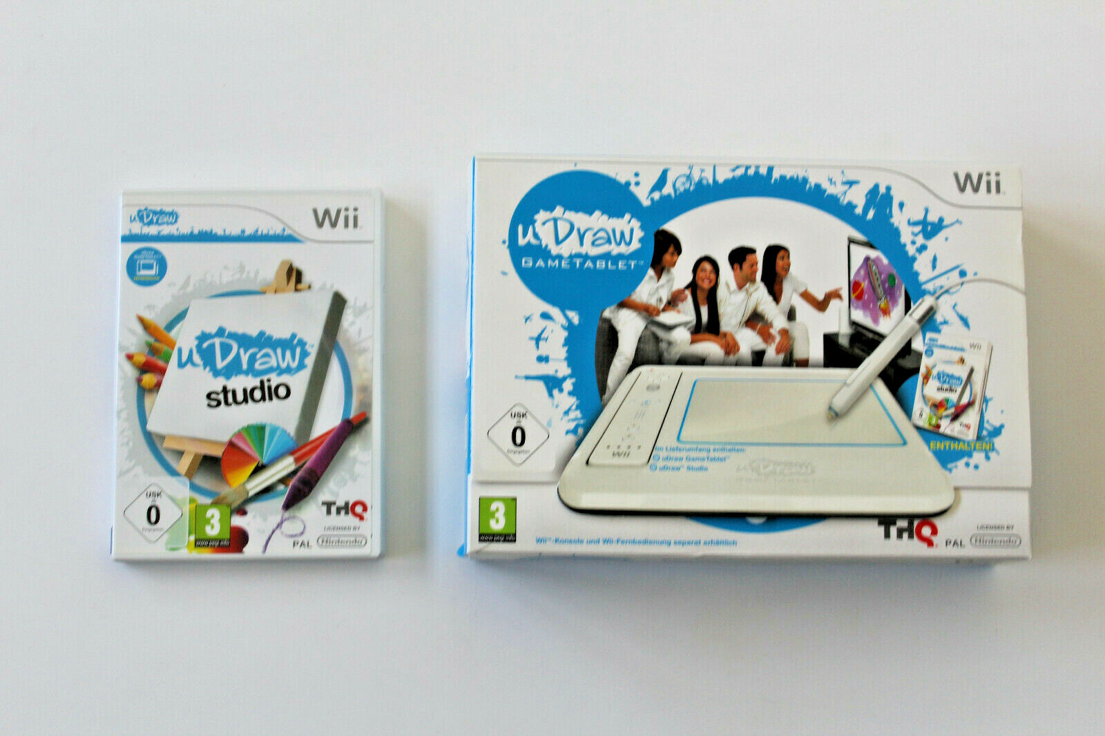 Nintendo Wii UDraw Game Tablet + U Draw Studio in OVP | eBay.de