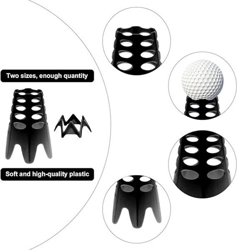 Golf Simulator Tees, Indoor Golf Tees Golf Mat Tees Plastic Golf Tees ...