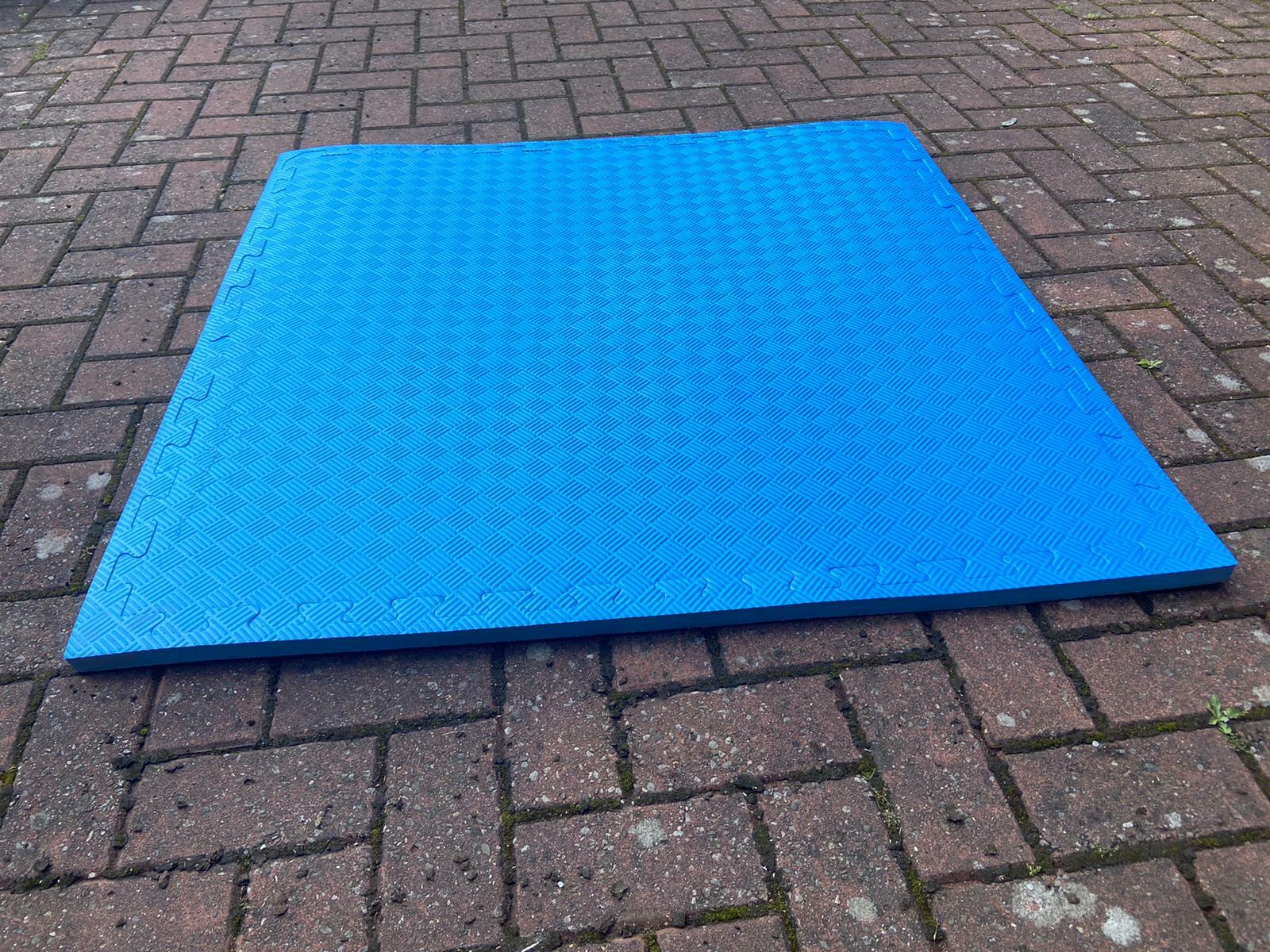 20mm Thick XL 1m*1m INTERLOCKING EVA FOAM MATS TILES GYM SPA GARAGE ...