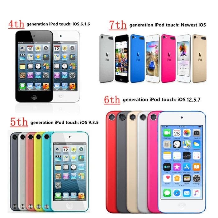 Ipod 6 Colors