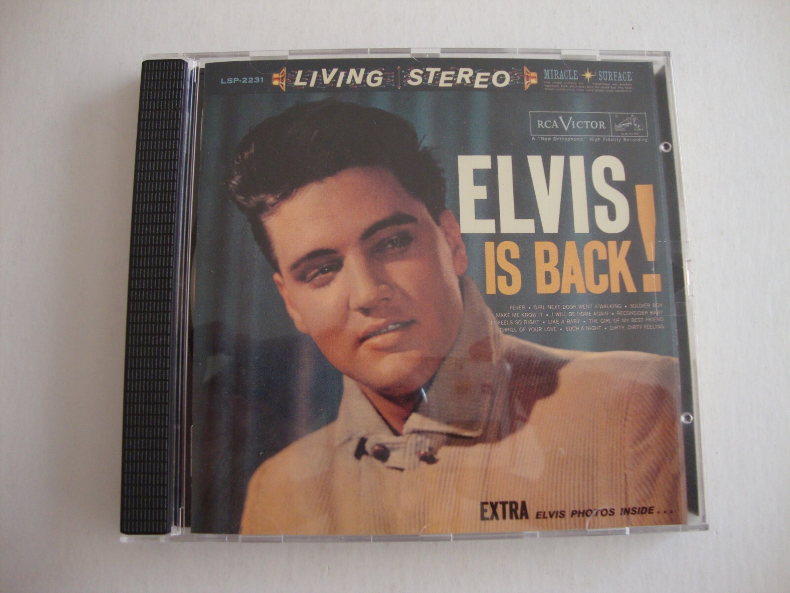 Elvis Presley CD Elvis Is Back! (24 Karat Gold Disc) (BMG, USA 1997 ...
