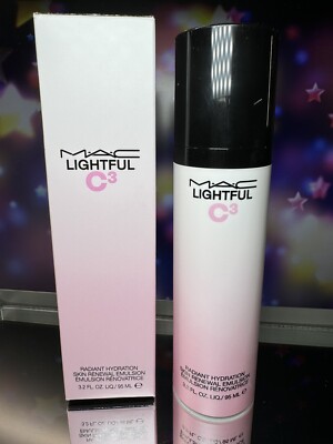 MAC Cosmetics ~ Lightful C3 Radiant Hydration Skin Renewal Emulsion 3.2 ...