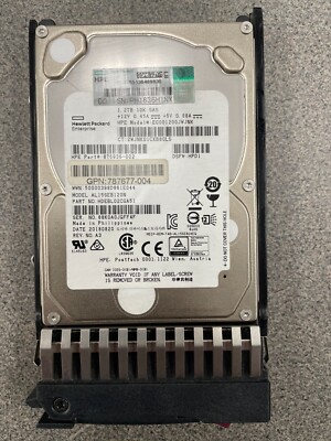 HPE J9F48A | 787648-001| MSA 1.2TB 12G SAS 10K SFF 2.5IN DP ENTERPRISE ...