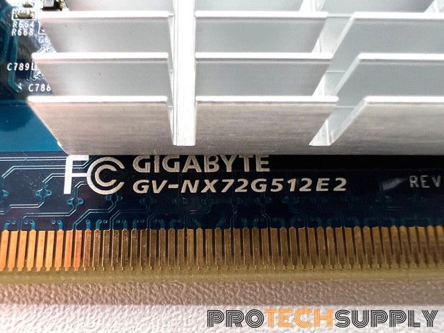 Gigabyte NVIDIA GeForce 7200 GS (GVNX72G512E2) 256MB GDDR2 SDRAM PCI ...
