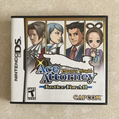 Phoenix Wright: Ace Attorney Justice for All, Nintendo DS, US NTSC, VGC ...