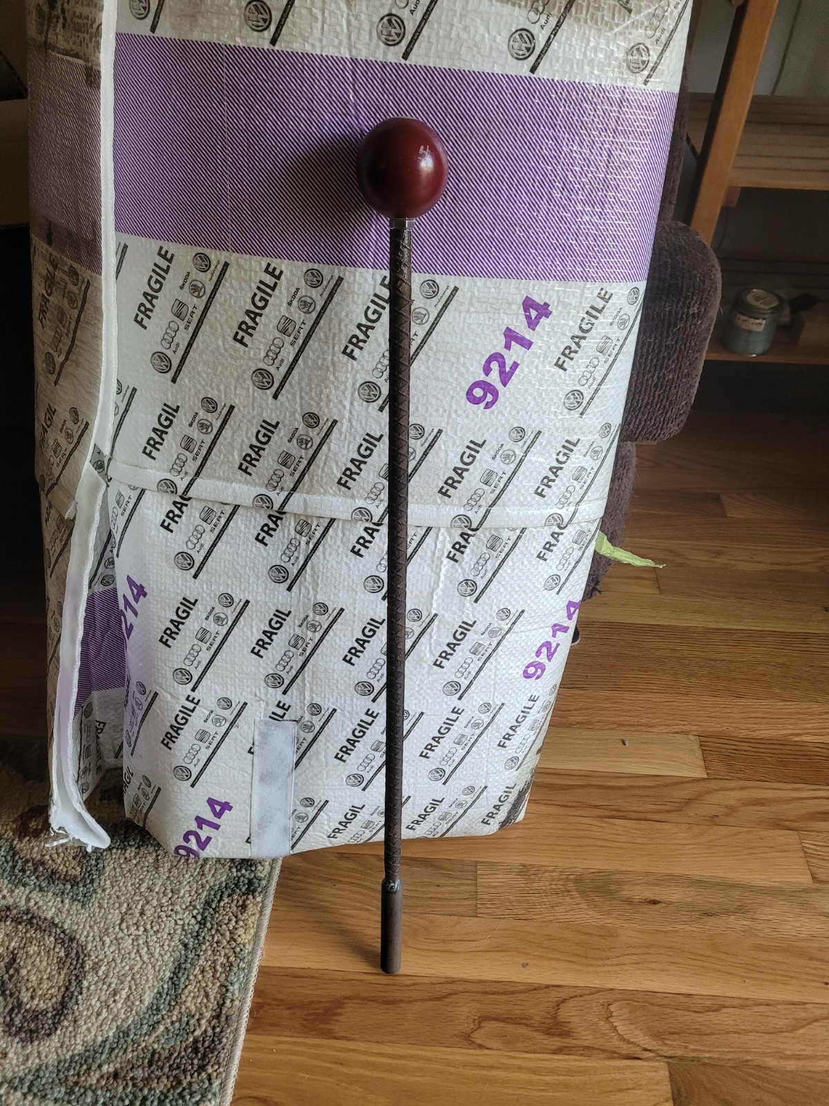 T5 S10 GMC etc. Shifter handle 5 Spd Manual extra long rat rod M14-1.5 ...