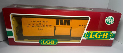 LGB 3084 Denver & Rio Grande Western D&RGW Baggage Passenger Car w/ Box ...
