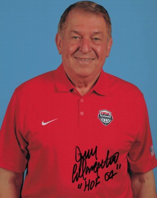 Jerry Colangelo Autographed 8x10 Photo Team USA Basketball Team HOF 04 ...