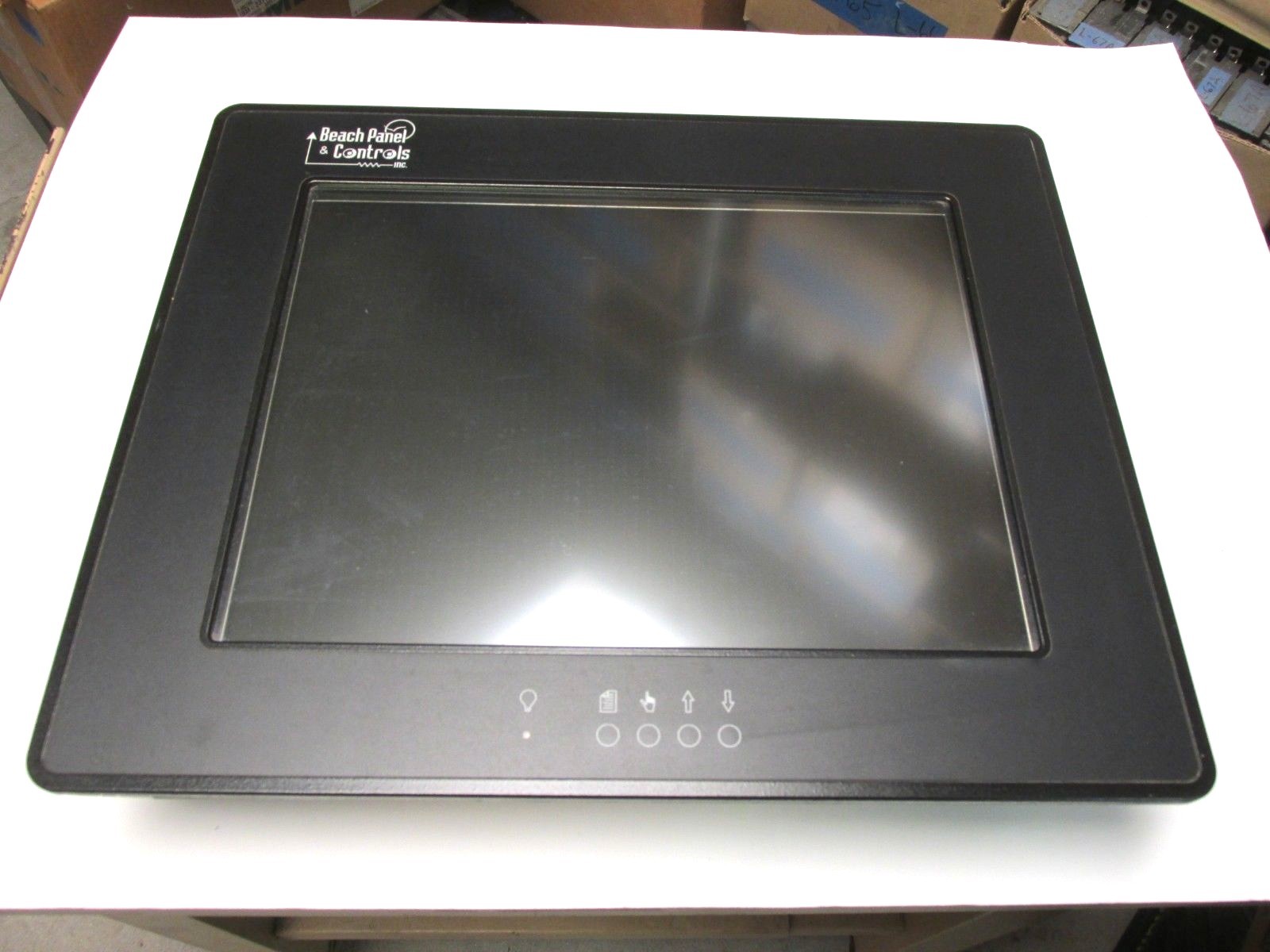 Xycom Touch Screen Monitor Model XT 1502 w/ Phoenix Contact DVG-IPC1100 ...