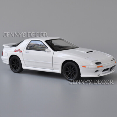 1:24 Scale Diecast Mazda RX-7 Model Car Toys Pull Back Miniature ...