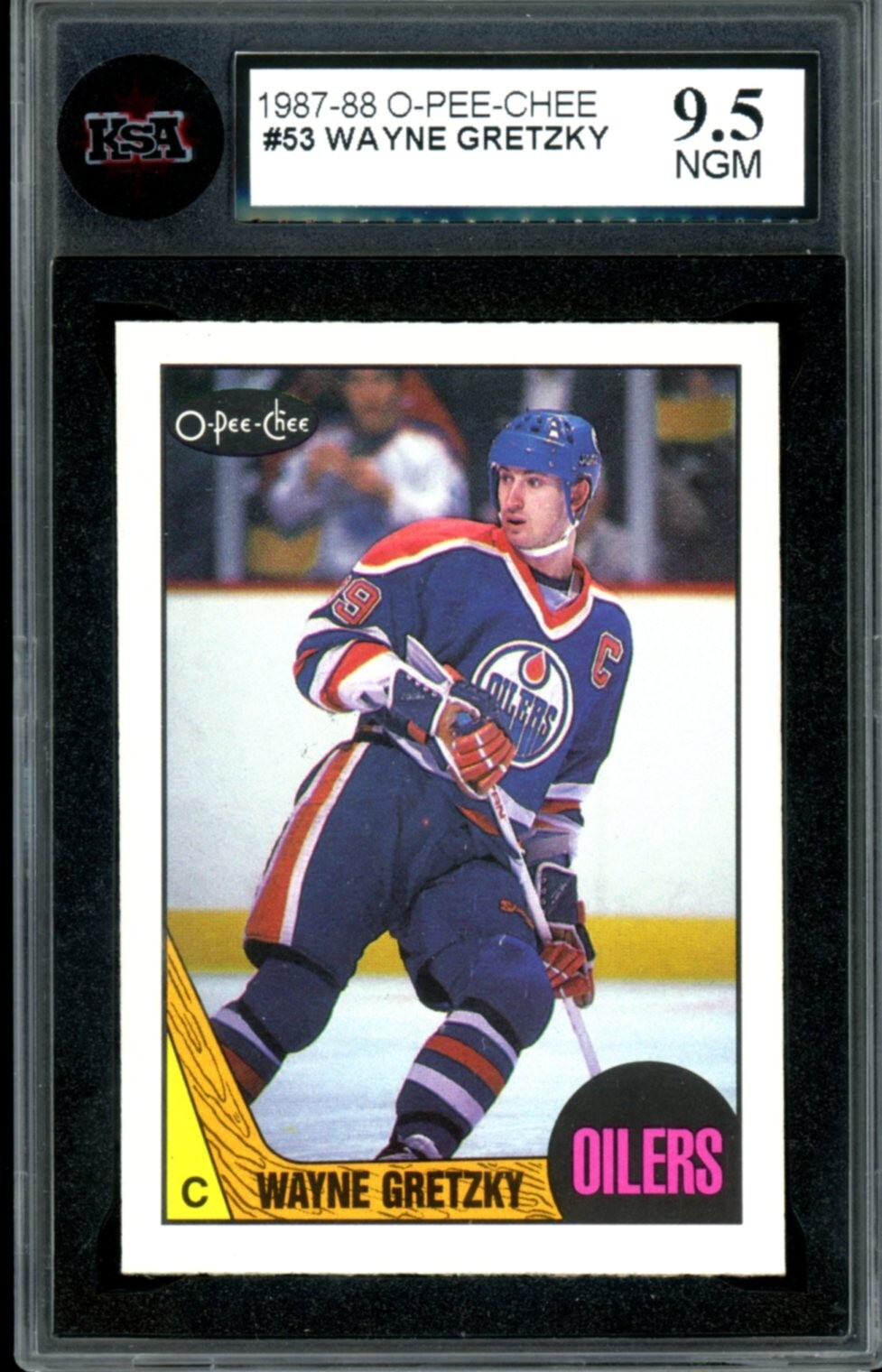 1987-88 OPC O PEE CHEE #53 Wayne Gretzky HOF KSA 9.5 N-GEM-MINT ...