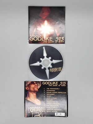 Godlike 513-The Book Rah by Rahzillah (CD, 2009) No Case No Tracking ...