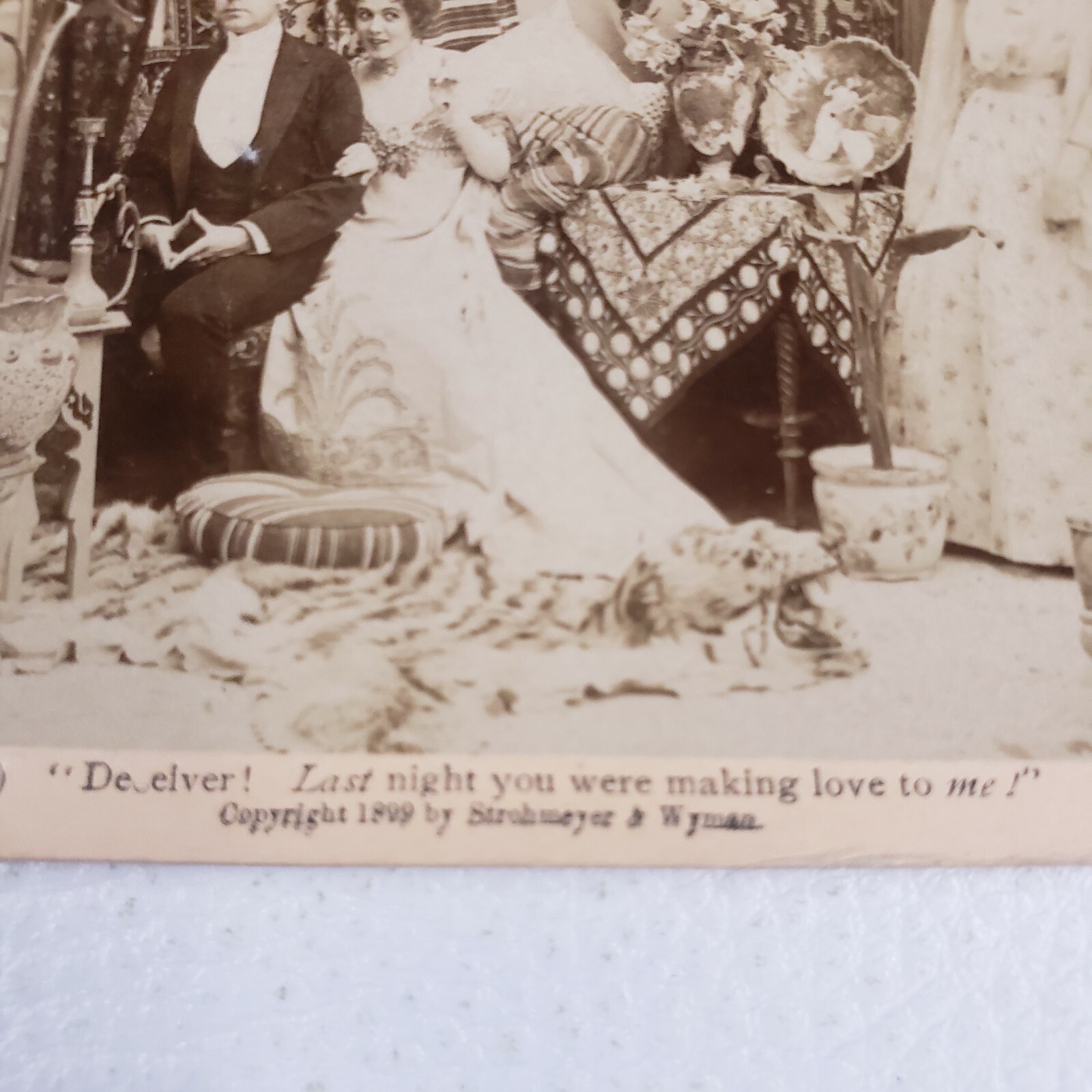 Victorian Playboy Risque Women Dating Deceiver 1899 Cheating Man ...