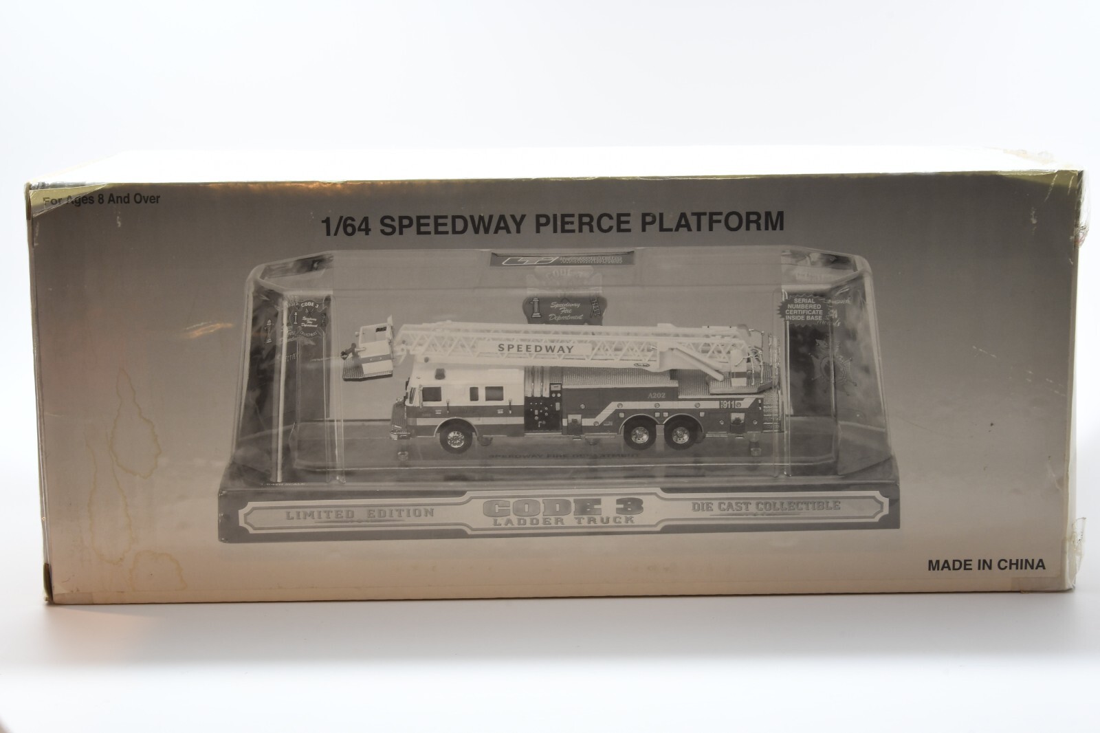 Code 3 12913 Speedway Pierce Platform Ladder A 202 JC PENNY EXCLUSIVE ...