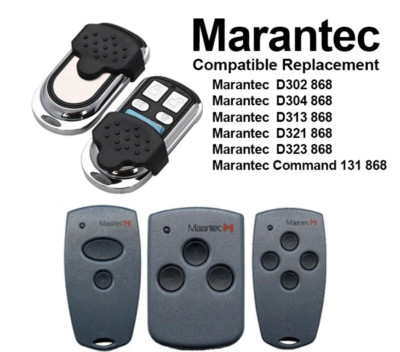 MARANTEC Remote Control 868.35MHz. Garage Door Key Fob Zapper Digital ...