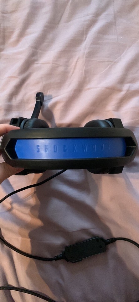 Shockwave Over The Ear USB Wired Gaming Headset With Boom Microphone ...
