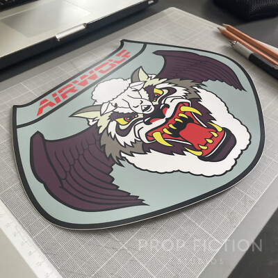 Airwolf - Large Prop Helicopter Display Sticker / Equipment Set ...