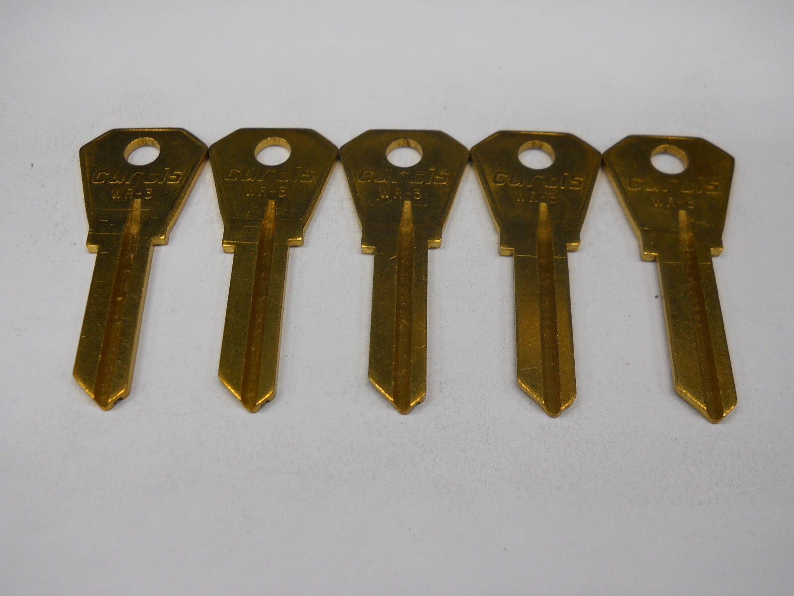 Curtis WR3 Key Blank Fits Weiser Falcon Adams Rite 1054WB 5pin Lot of 5 ...