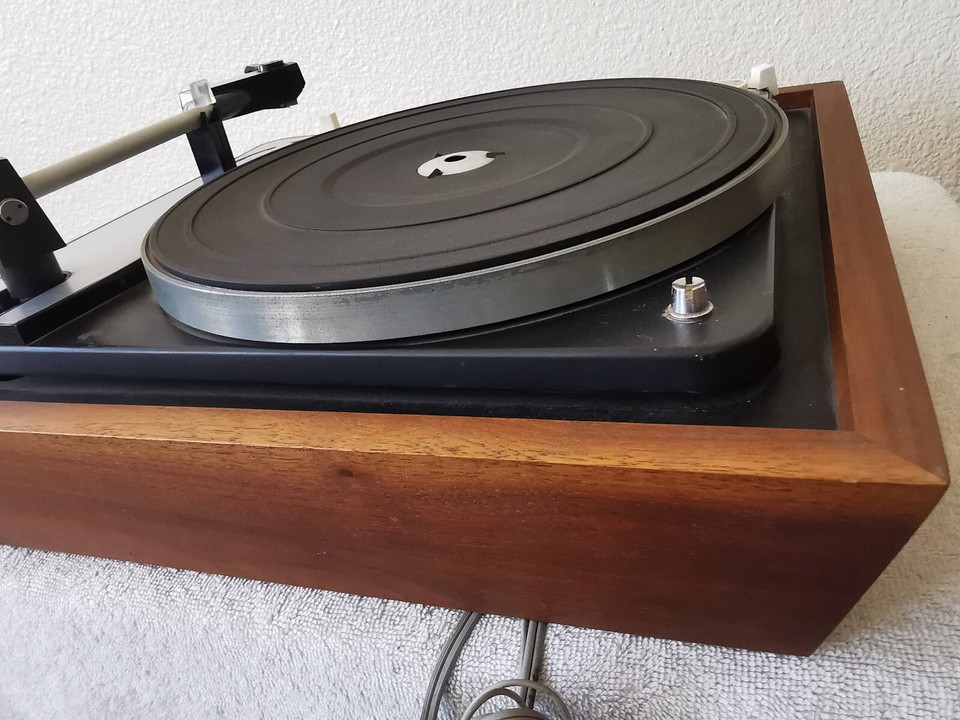 Dual 1009 Turntable Plinth w/Audio Issue for Repair Watch Demo ...
