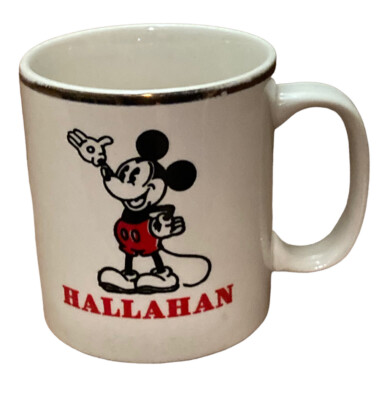 John Hallahan Girls Catholic HS Mickey Mouse Ceramic Coffee Mug Tea Cup ...