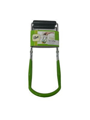 Canning Jar Lifter Ball® Safe & Easy Regular Wide Mouth Mason Green ...