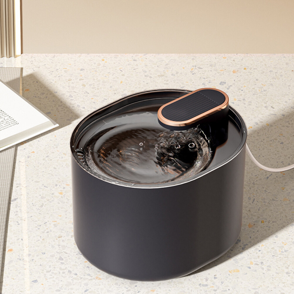 3L Automatic Water Dispenser Silent Dog Auto Drinker Pet Supplies (Blue ...