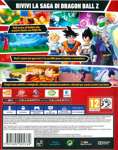 Dragon Ball Z Kakarot PS4 PLAYSTATION 4 Namco | eBay
