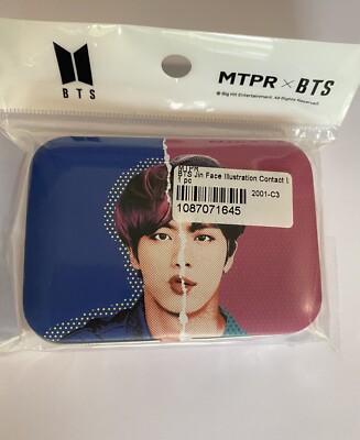 BTS X MTPR -JIN Official Edition Lens Tin Case Storage | eBay