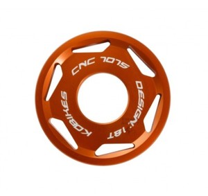 Ko-Bikes Alloy Trials Bike Bash Ring Bash Guard Orange Or White Cycle ...