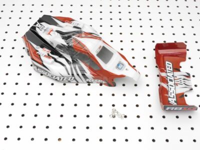 Team Associated RB10 1/10 Factory Red Painted Body & Wing 72020 | eBay