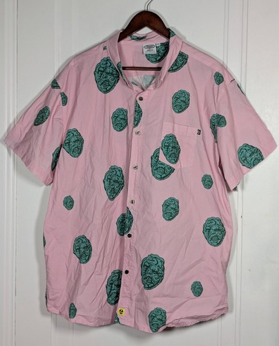 Creepy Company Co Troma Toxic Avenger Shirt Mens 3XL Polo Shirt Button ...