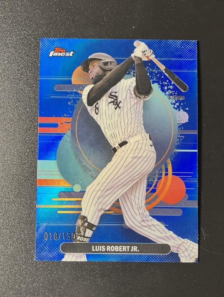 Luis Robert Jr. 2025 Topps Finest #176 Base Uncommon Price Guide ...